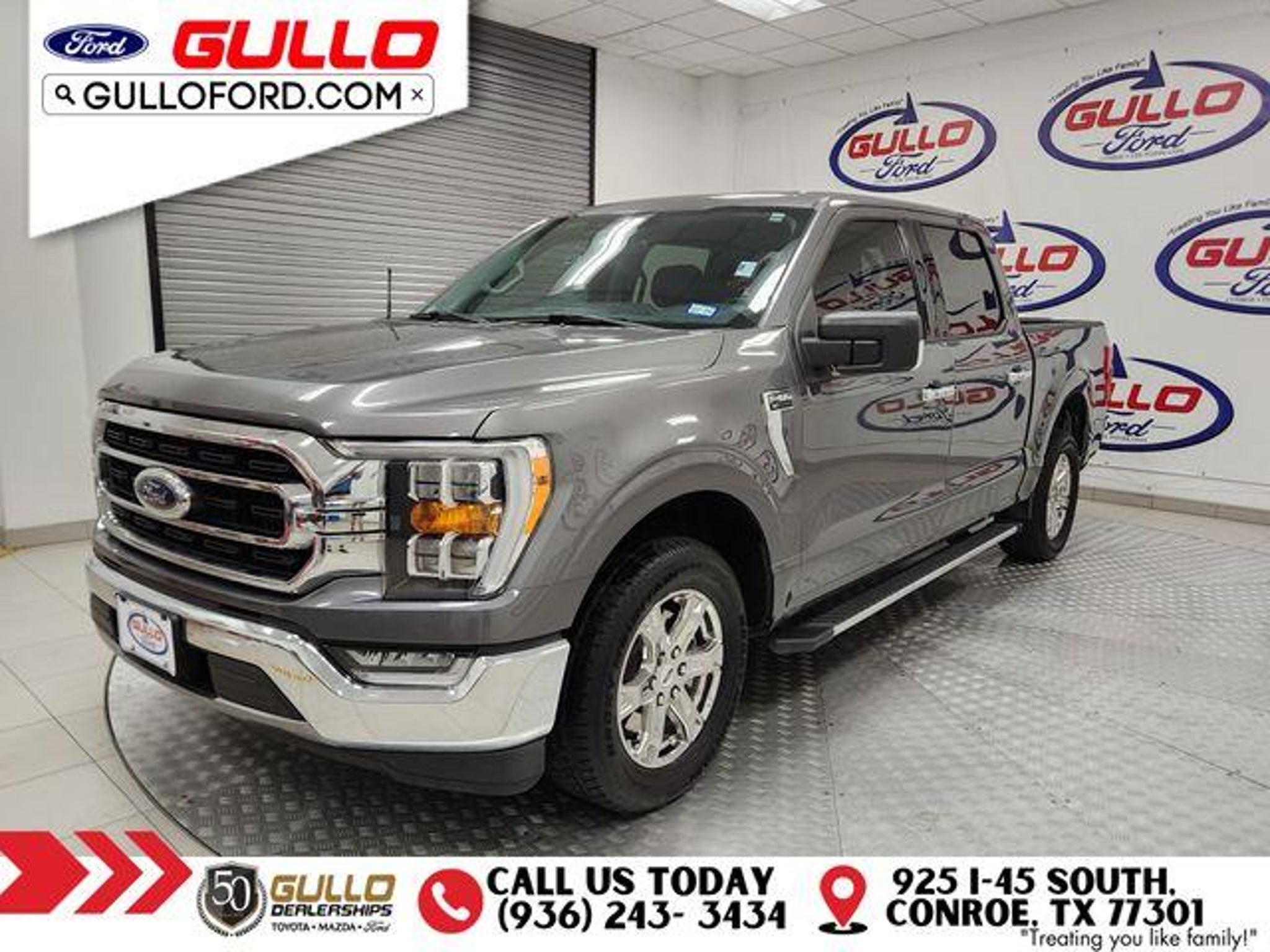 2021 Ford F-150 4X2 XLT 4DR Supercrew 5.5 FT. SB For Sale in Conroe, TX