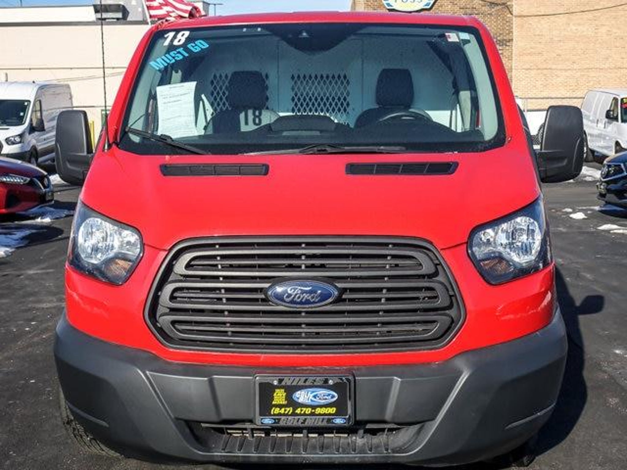 2018 Ford Transit 250 3DR SWB Low Roof Cargo Van W/Sliding Passenger ...