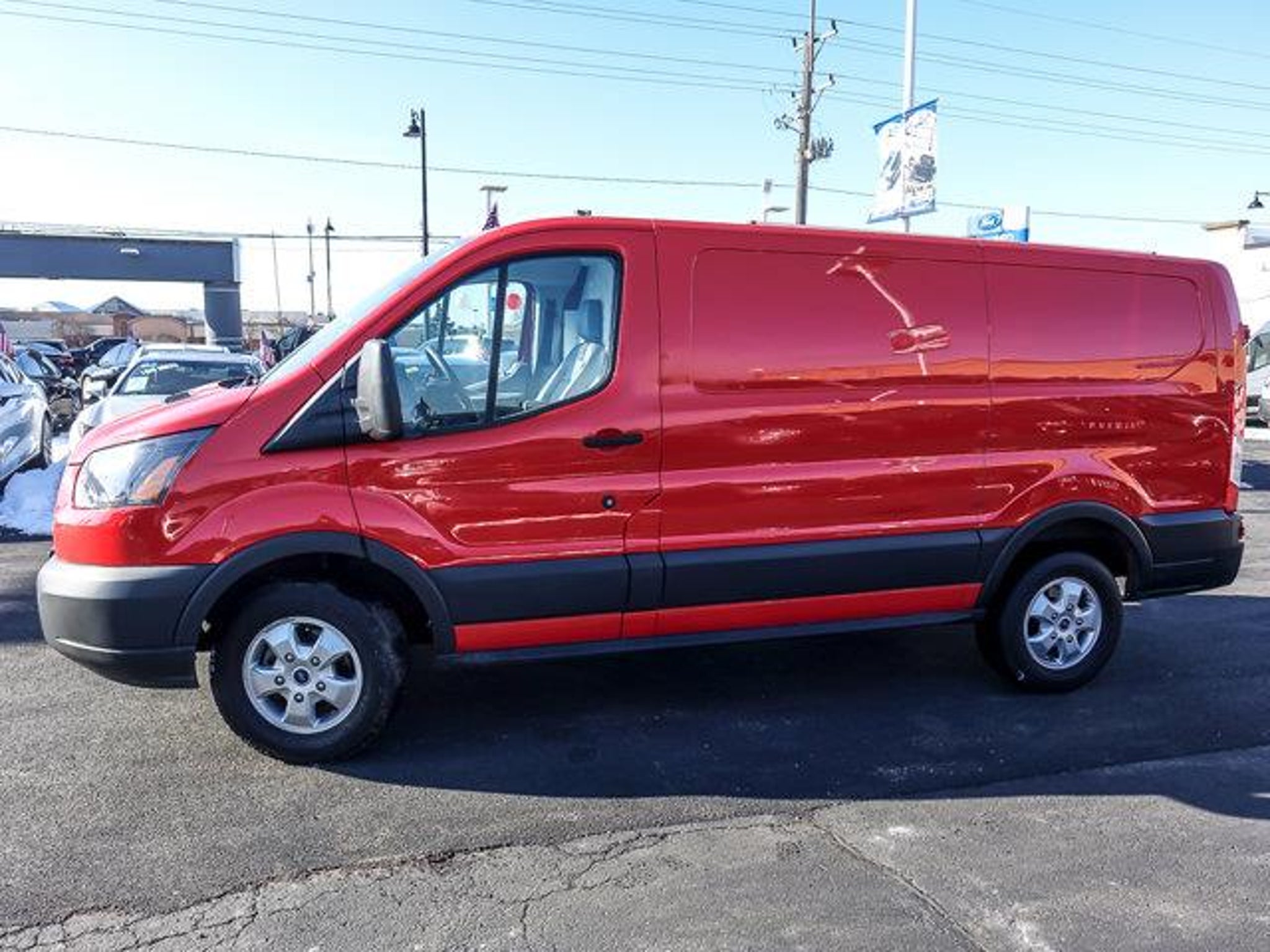 2018 Ford Transit 250 3DR SWB Low Roof Cargo Van W/Sliding Passenger ...