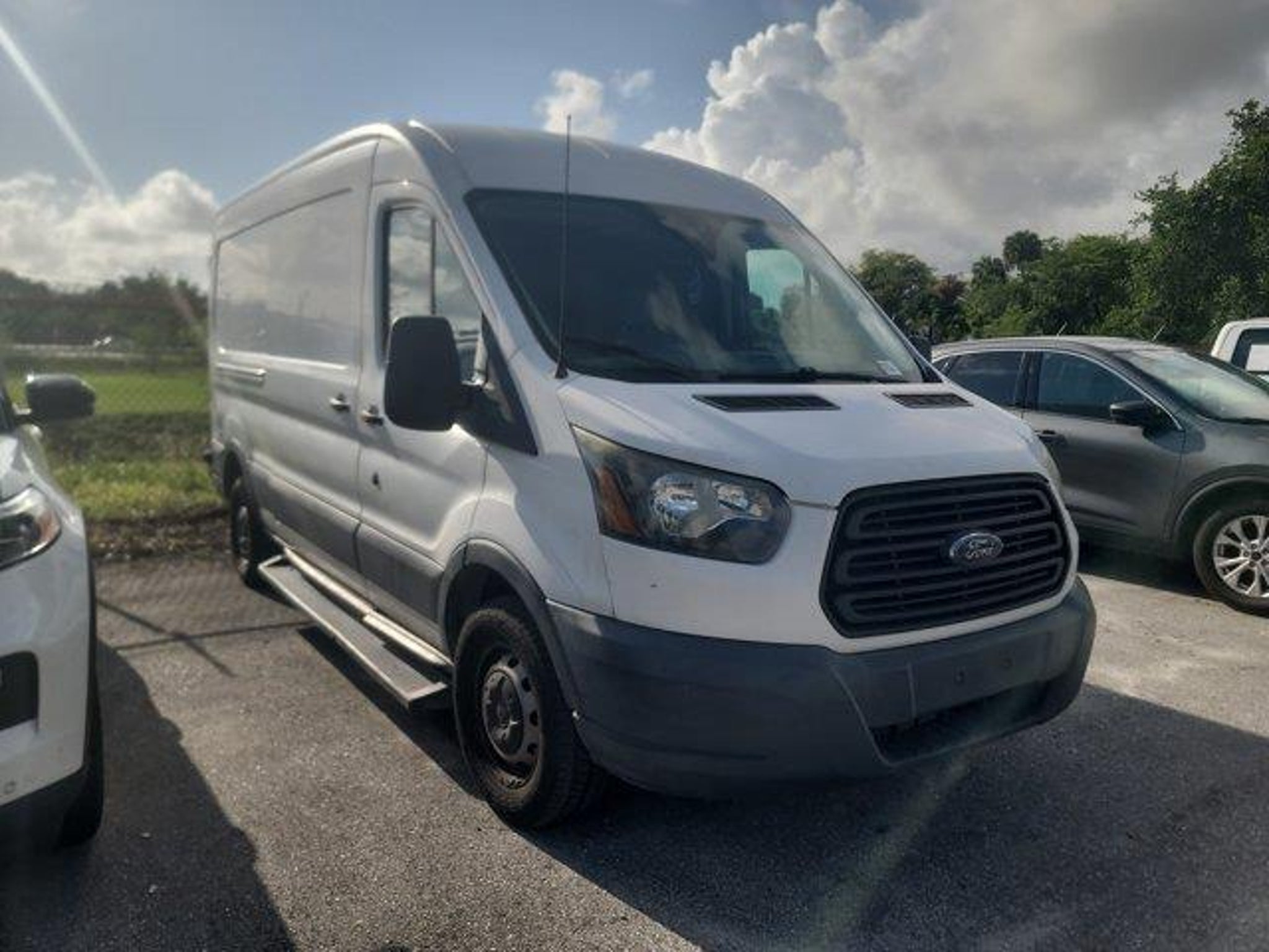 2017 Ford Transit 250 3DR LWB Medium Roof Cargo Van W/Sliding Passenger ...