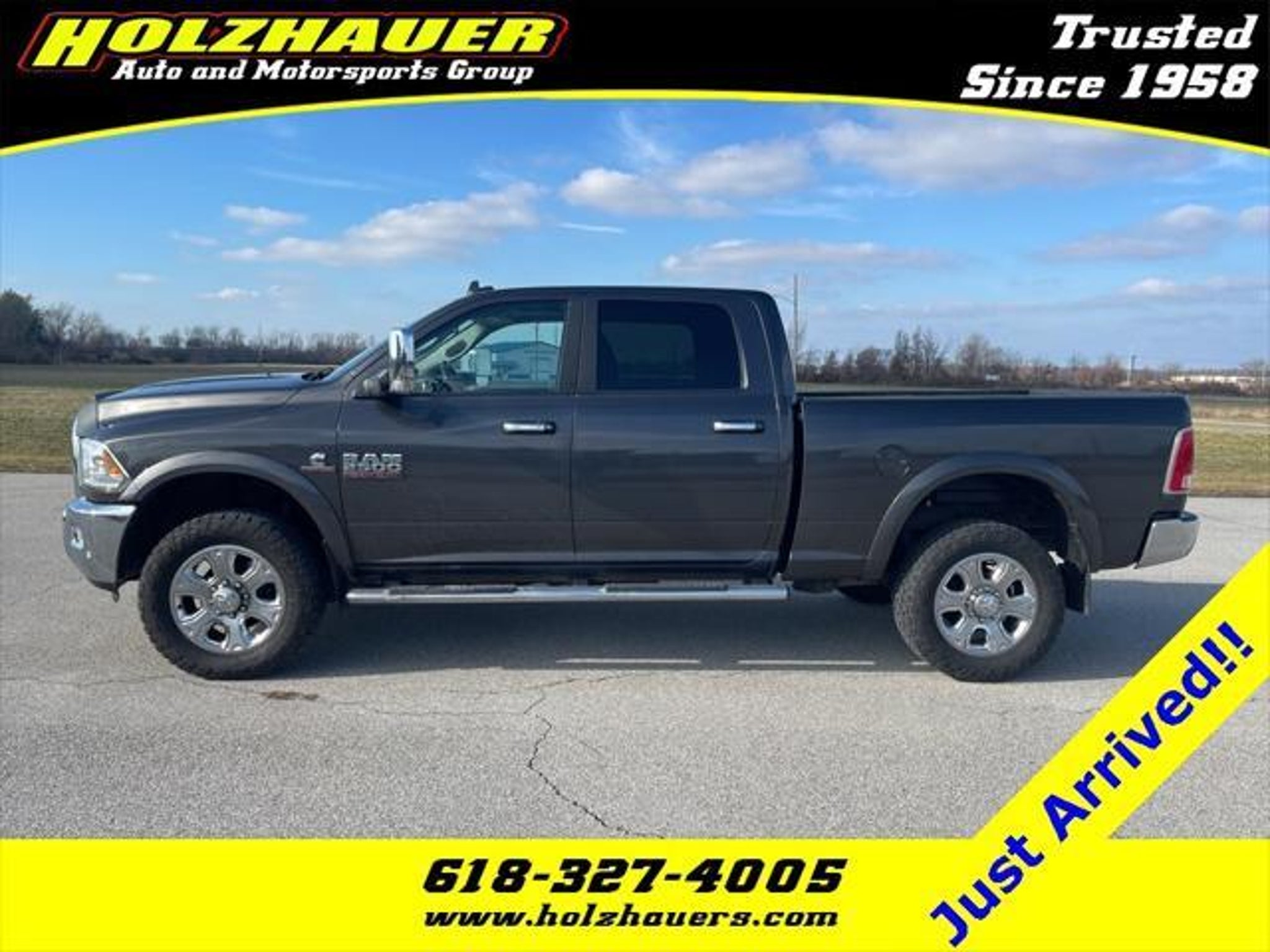 2018 RAM 2500 4X4 Laramie 4DR Crew Cab 6.3 FT. SB Pickup For Sale in ...