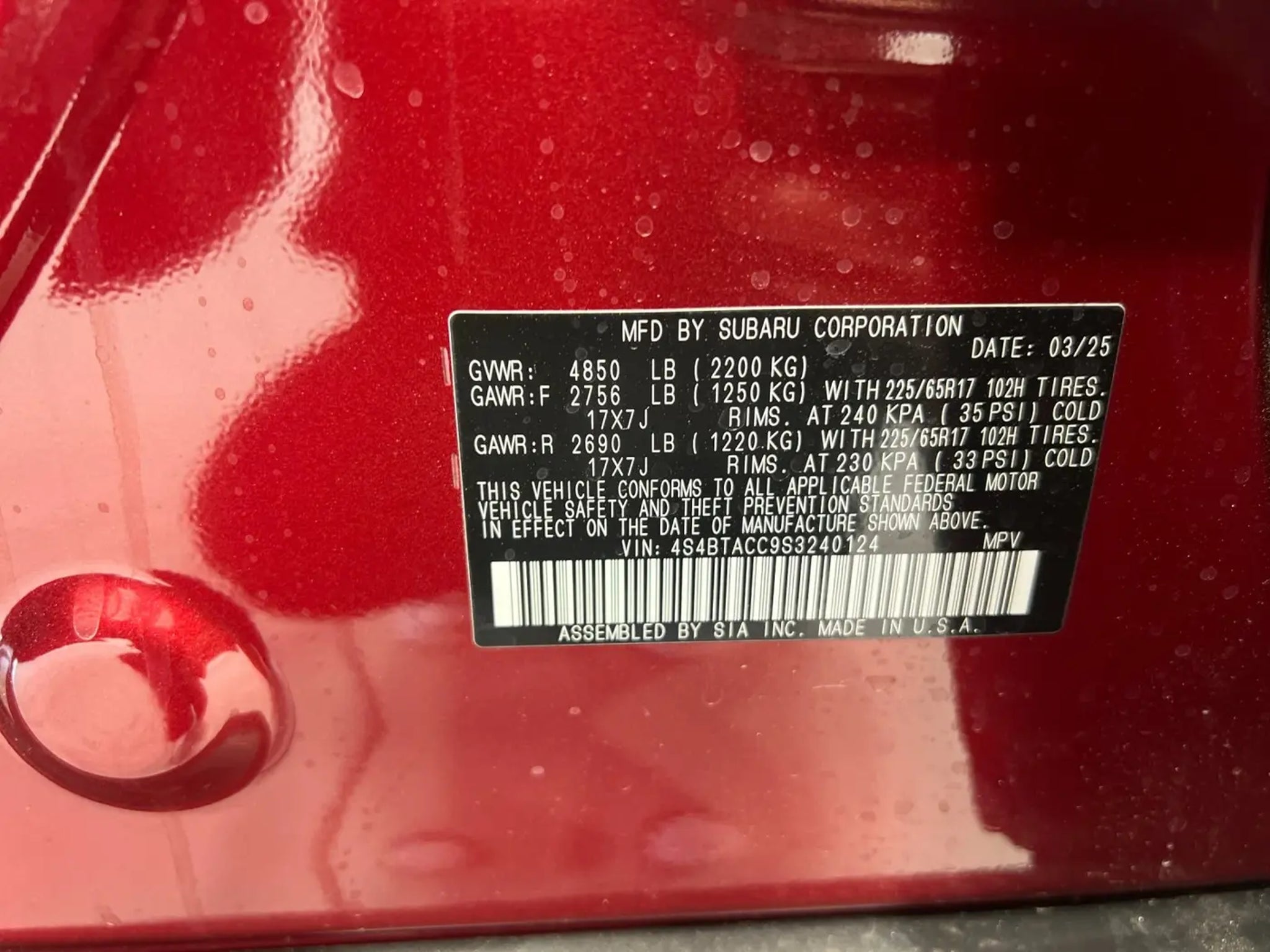 2025 Subaru Outback AWD Premium 4DR Crossover For Sale in Nampa, ID