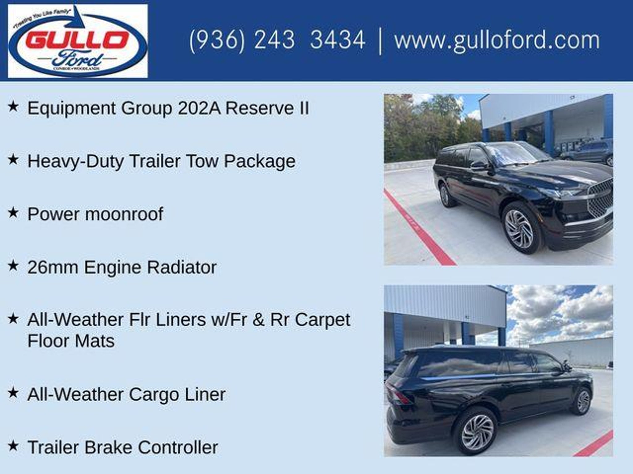 2025 Lincoln Navigator L 4X4 Reserve 4DR SUV For Sale in Conroe, TX